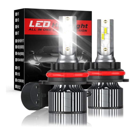 Applies to 30000lm 9007 LED Headlight Kit for Dodge High/Low Beam ...