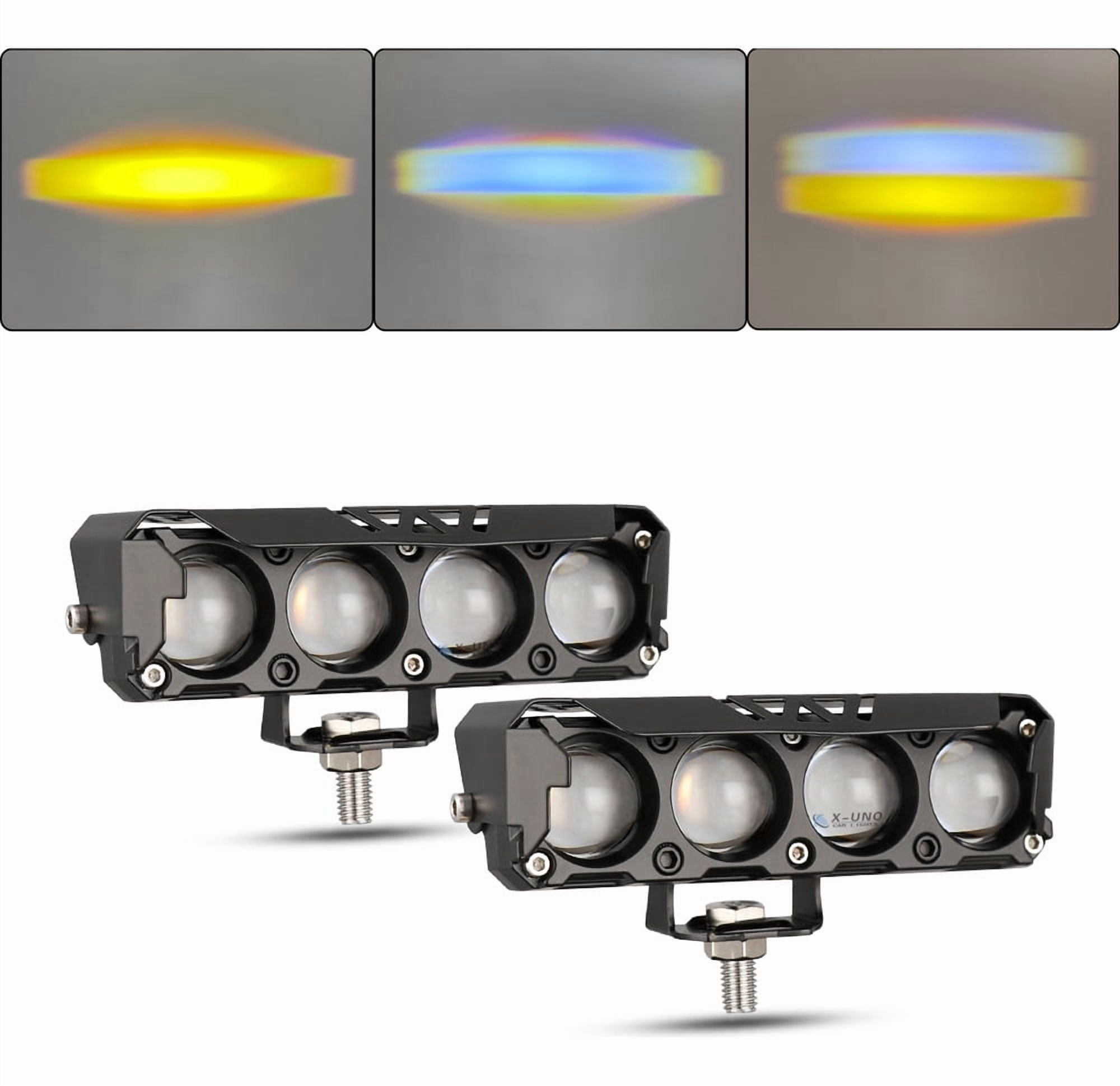 Applies to 4x4 Magnifiers Headlights Auxiliary Bars Spot High/Low Light ...