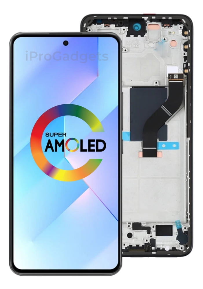 Amoled Screen With Frame For Xiaomi Mi 12 Lite 5g 2203129g - Walmart.com