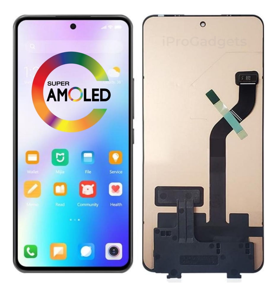 Amoled Touch Screen For Xiaomi Mi 12 Lite 5g 2203129g - Walmart.com