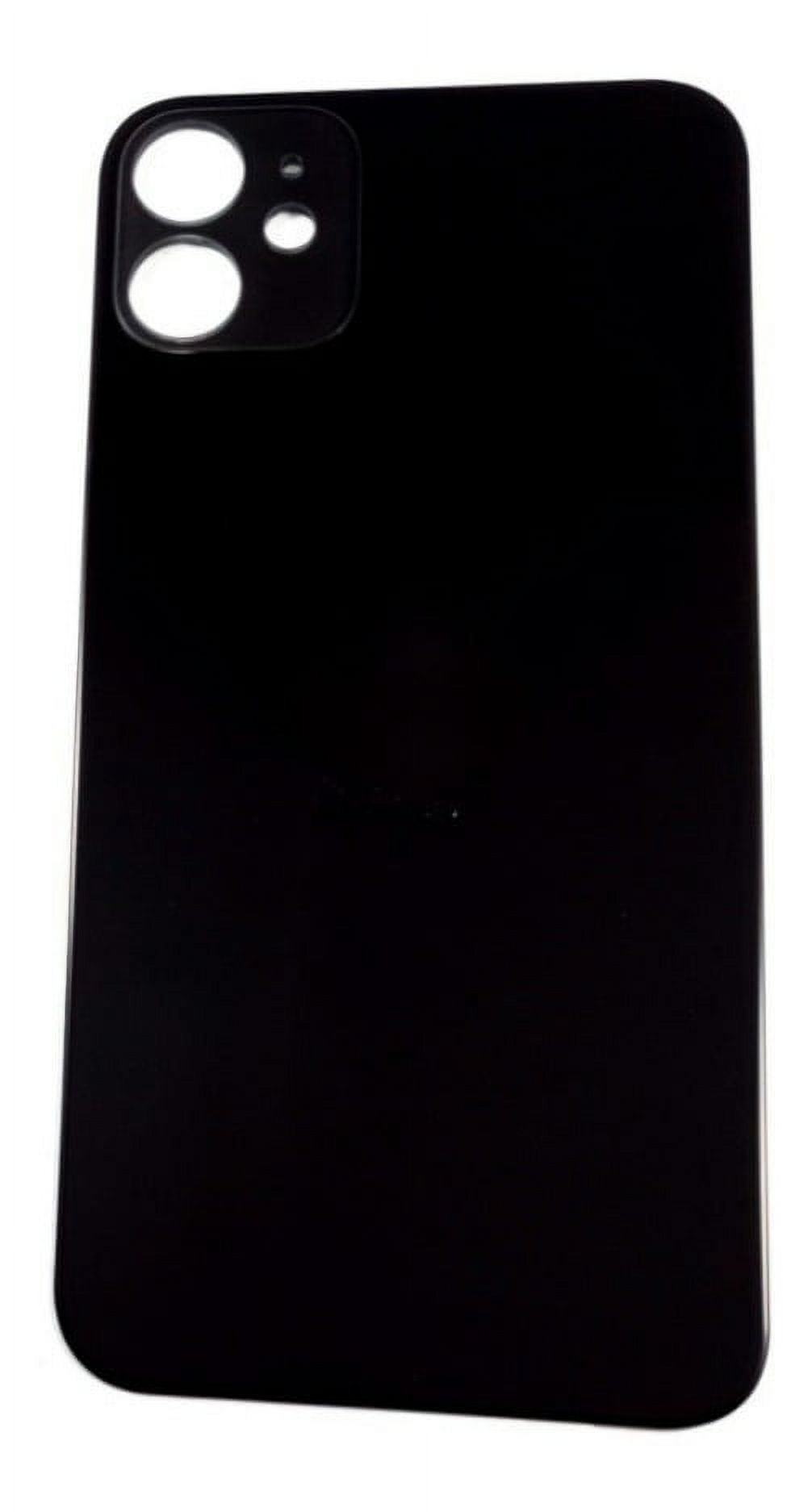 Applies to Back Cover for iPhone 11 A2221 A2111 Black - Walmart.com