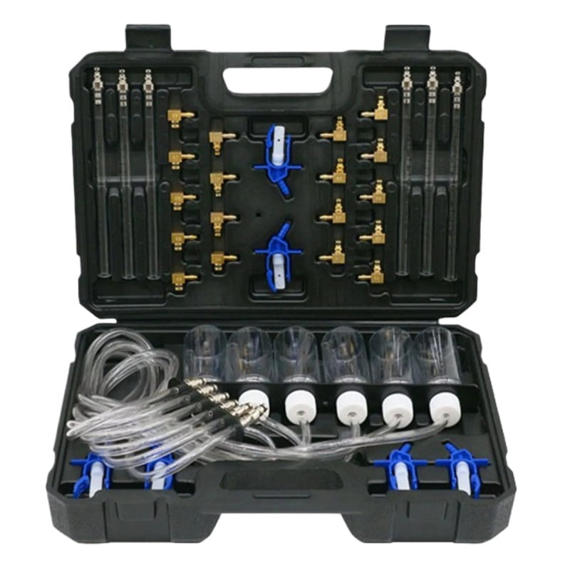 Applies to Diesel Injector Flow Meter Test 6 Cylinder Auto Repair Tools ...