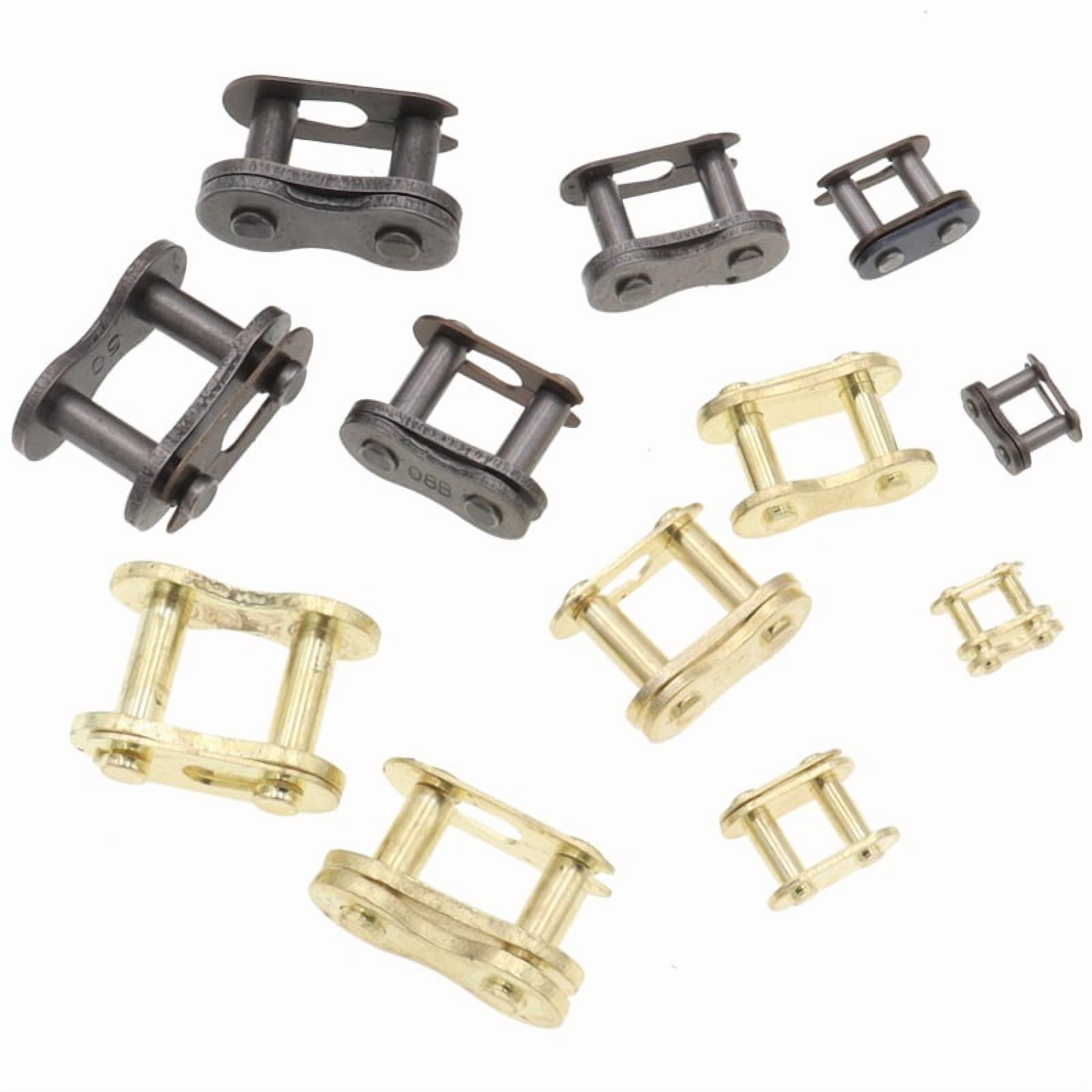 Applies to Gold Black 530 520 428 420 T8F 25H Chain Buckle Link for ...