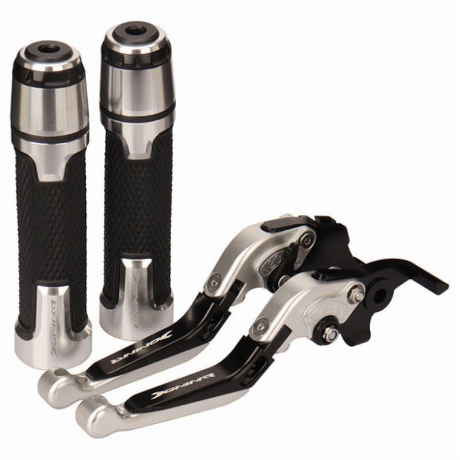 Applies to Handles, Levers & Grips for Bajaj Dominar 400 250, Silver ...
