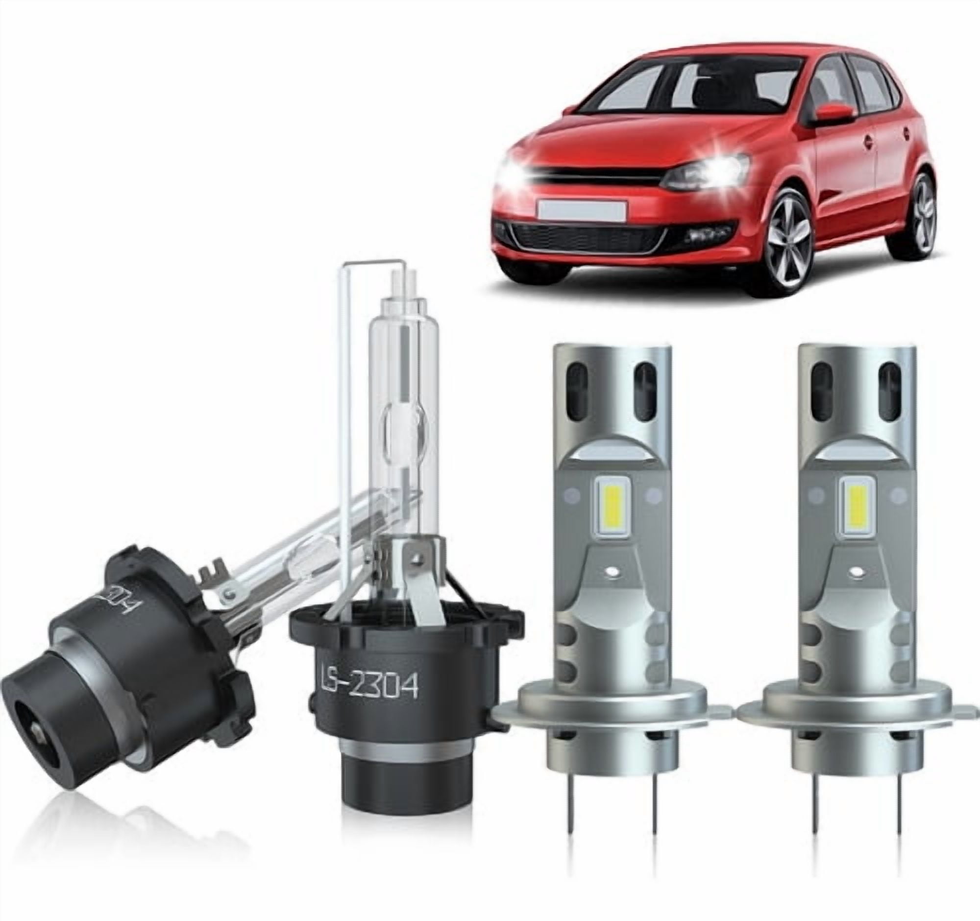 Applies to Headlights for Volkswagen Bora 16000lm 6000k D2s - Walmart.com