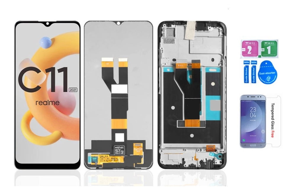 Applies to LCD Screen With Frame for Realme C11 2021 Rmx3231 - Walmart.com