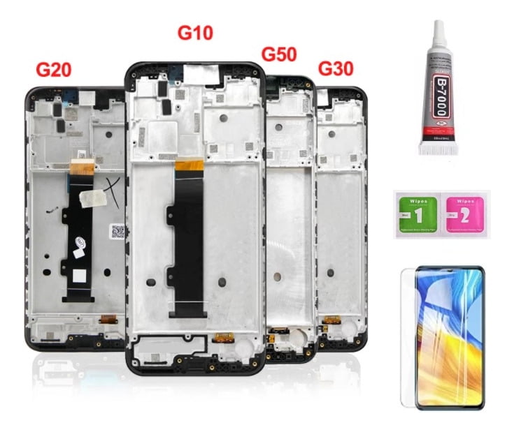 Applies to Lcd Screen With Frame for Moto G10 G20 G30 G50 5g - Walmart.com