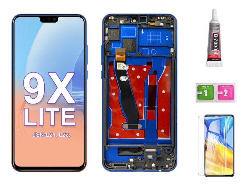 Lcd screen+frame for Honor 9x Lite Jsn-l21 L22 L23 - Walmart.com