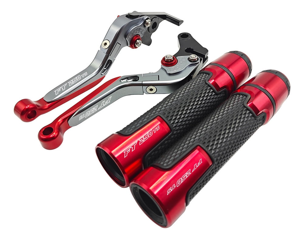 Applies to Levers and Grips for Italika Ft250ts Ft 250 Ts, Red ...
