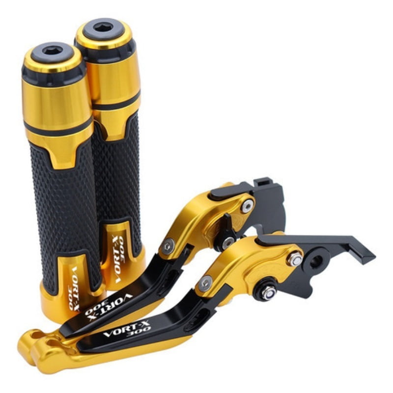 Applies to Levers and grips for Italika Vort-x 300 Vortx300 - Gold - Walmart.com