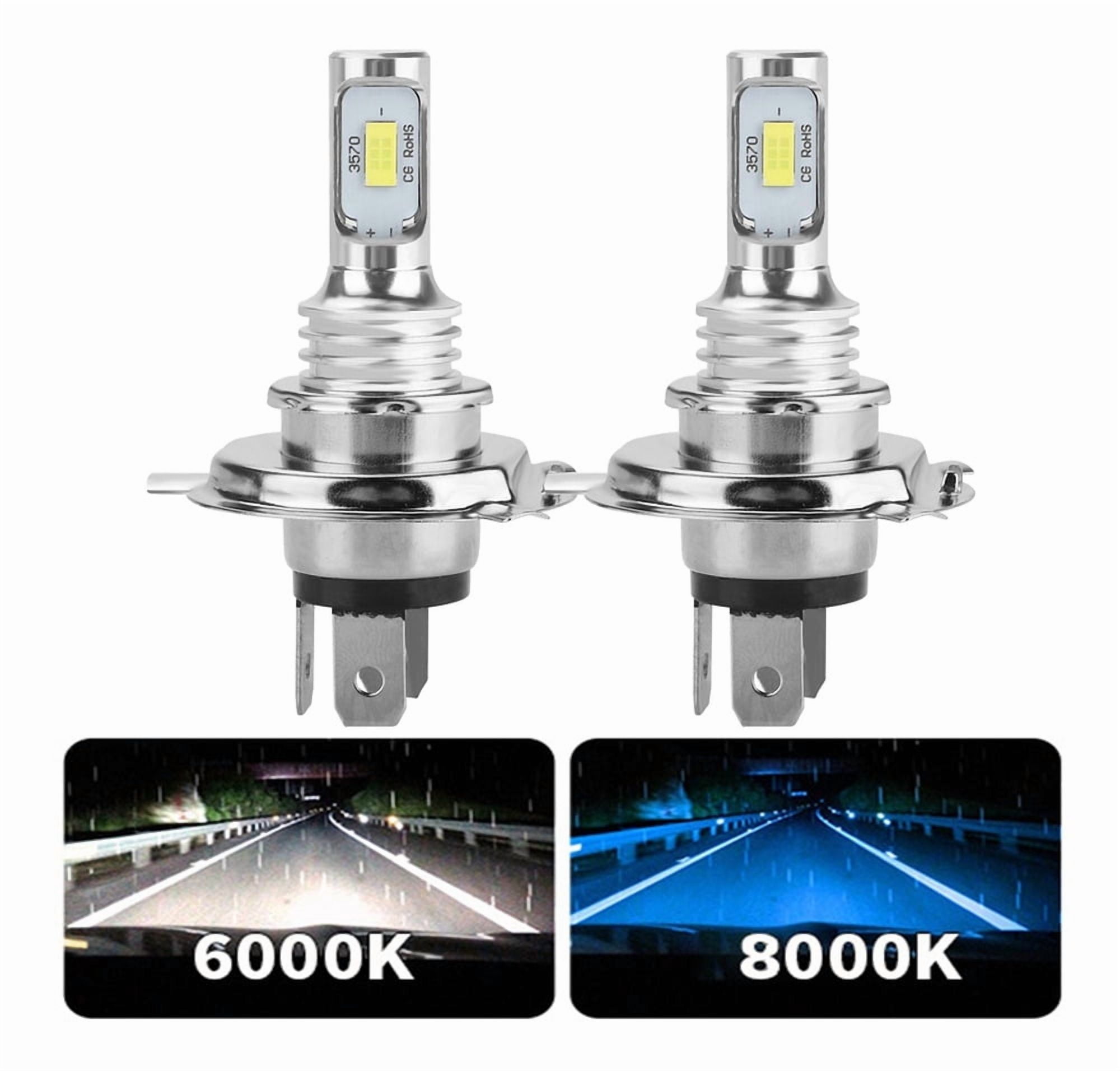 Applies to Super Bright LED Motorcycle Car Fog Light 9005 9006 H4 H7 H8 ...