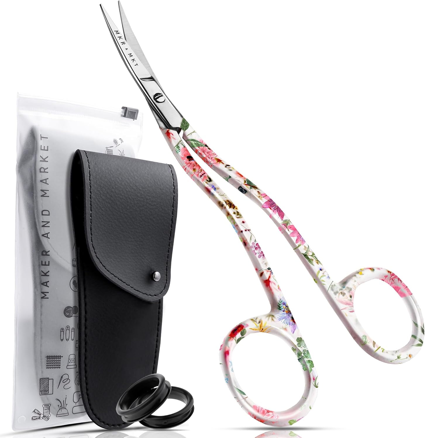 Applique Long Thin Needlepoint Blade 6.1 Inch - Double Bent Curved ...