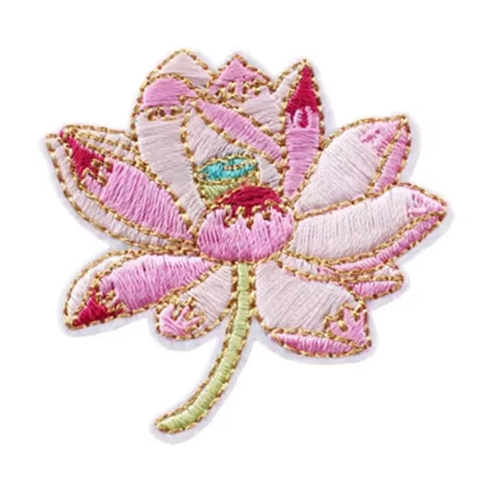 Applique Patches Embroidery Patches Flowers Iron On Patches Embroidered ...