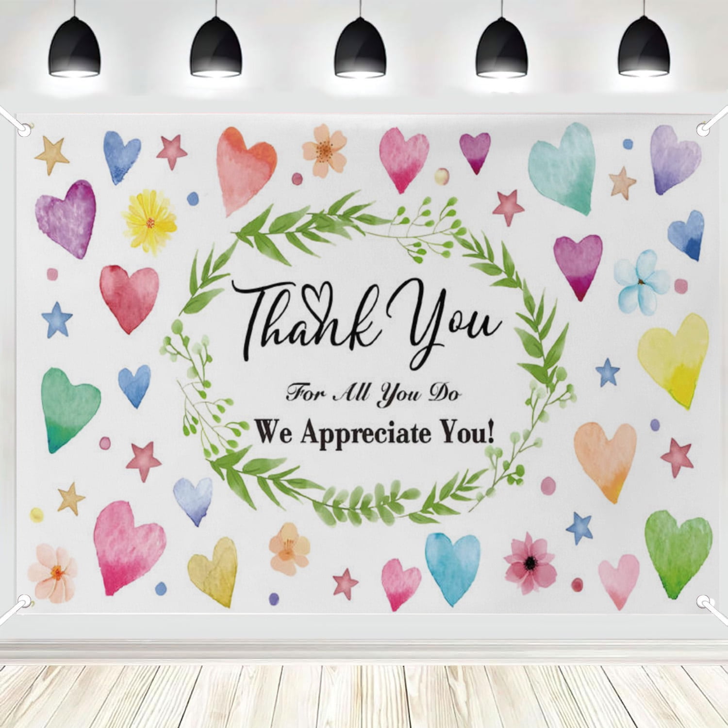 We Appreciate You Banner Thank You Banner Appreciation Decorations ...