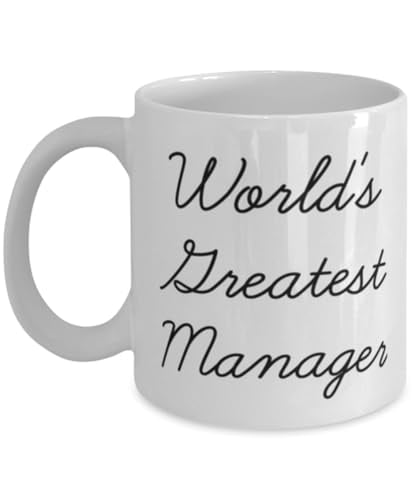 Appreciation Manager Gifts, World's Greatest Manager, Appreciation ...