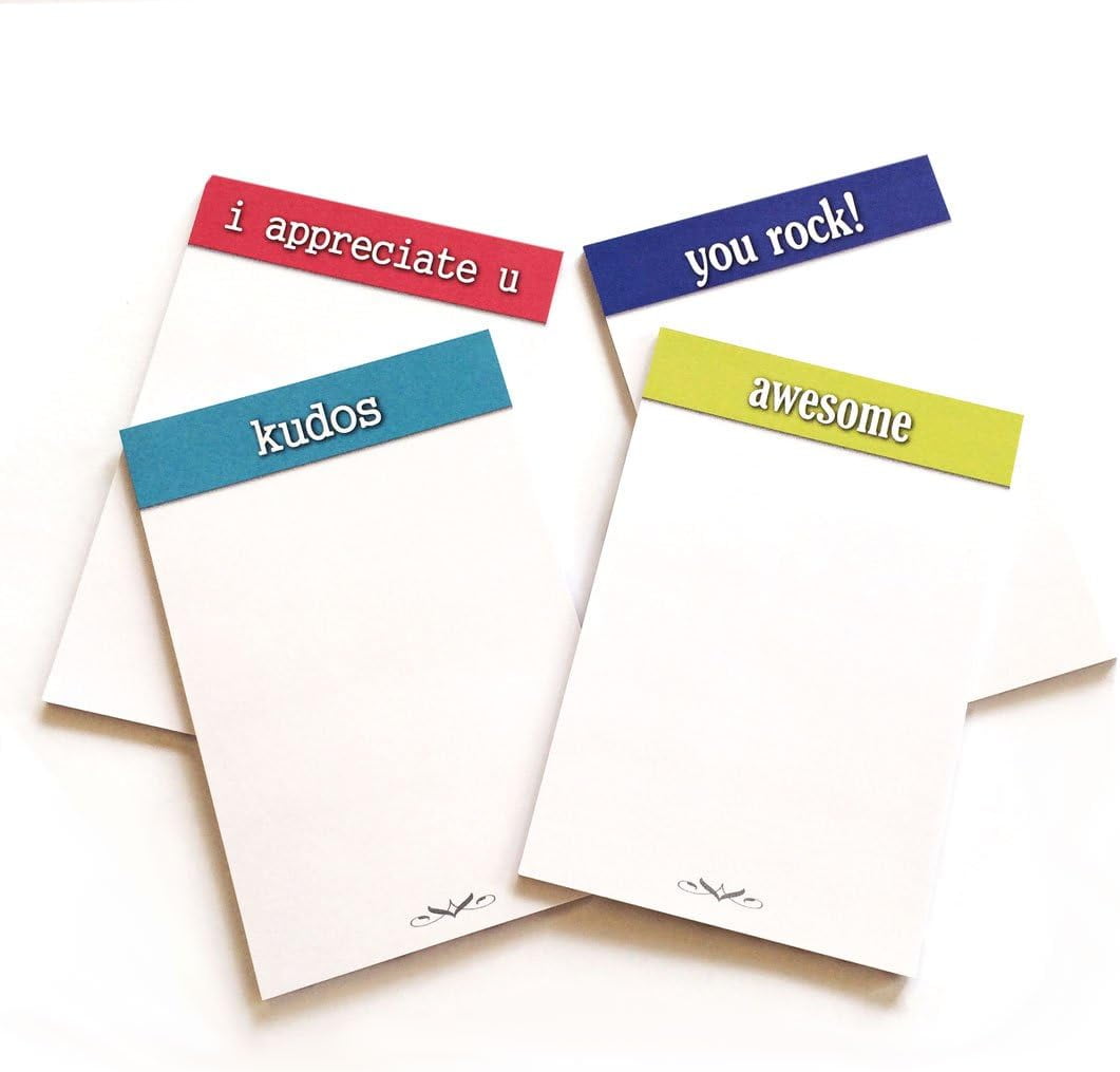 Appreciation Sticky Note Pads (Set of 20 Pads) | Room to Write Your ...