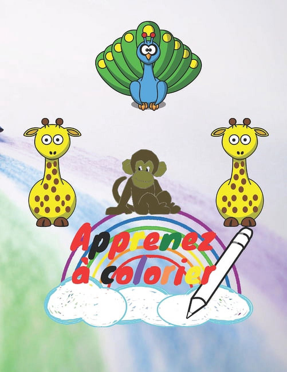 Apprenez à colorier: ensemble de dessins prêts à colorier, Livre de ...
