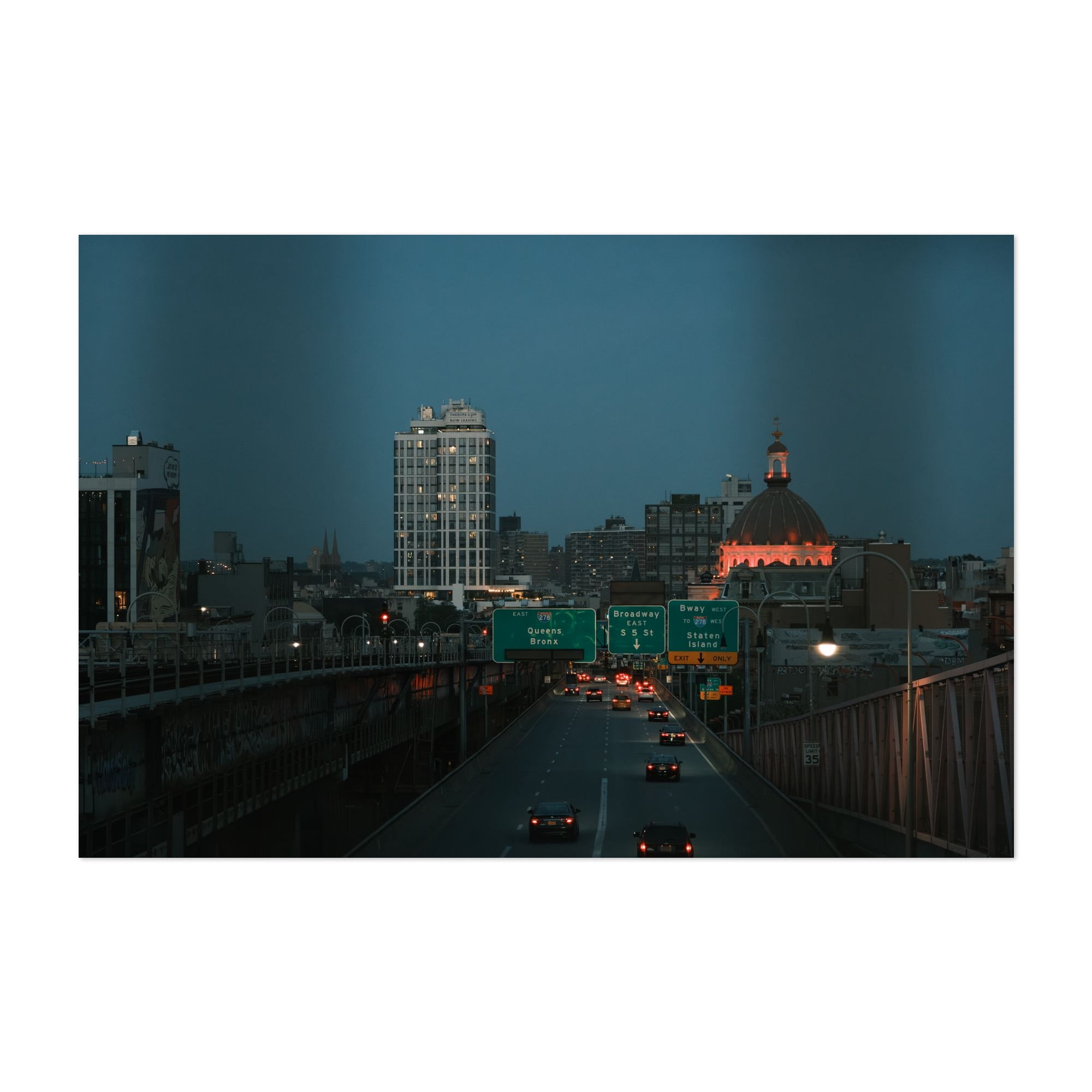 Approaching Williamsburg - Brooklyn New York Photography Cityscape Nightlife Bridge Architecture ...