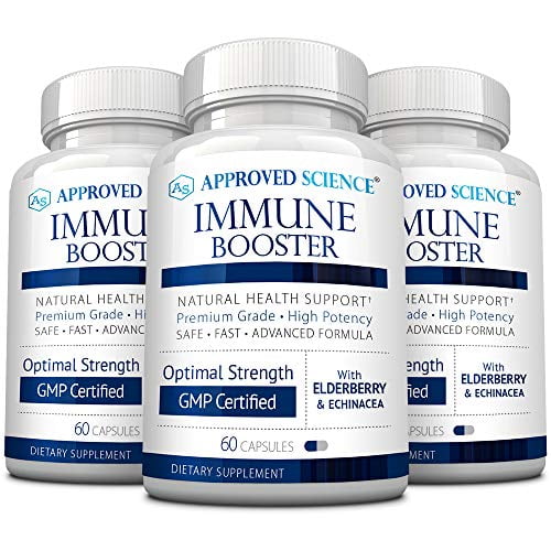 Approved Science Immune Booster - Extra Strength Support - Elderberry ...