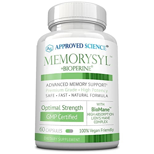 Approved Science MemorySyl - Memory Boosting Supplement - Improve Focus ...
