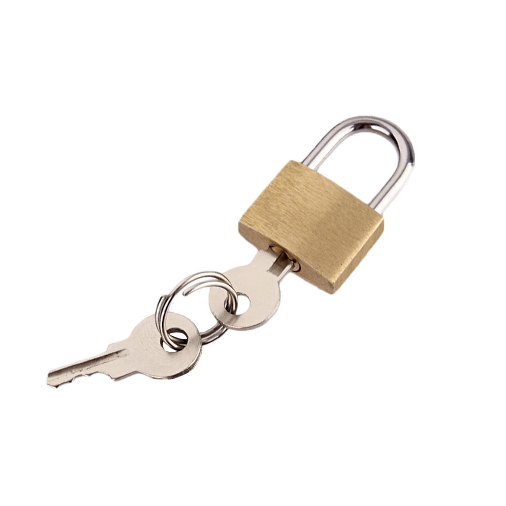 Approved Travel Luggage Locks with Keys, Solid Brass Copper Keyed ...