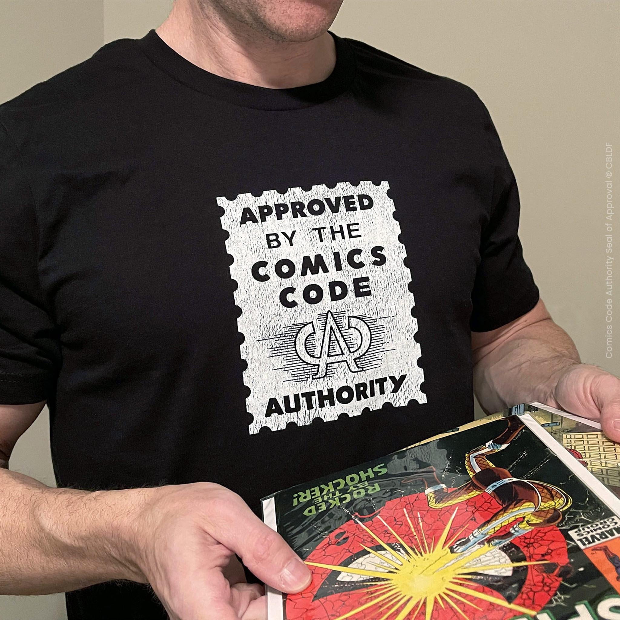 Approved by The Comics Code Authority Men's Women's Unisex T-shirt ...