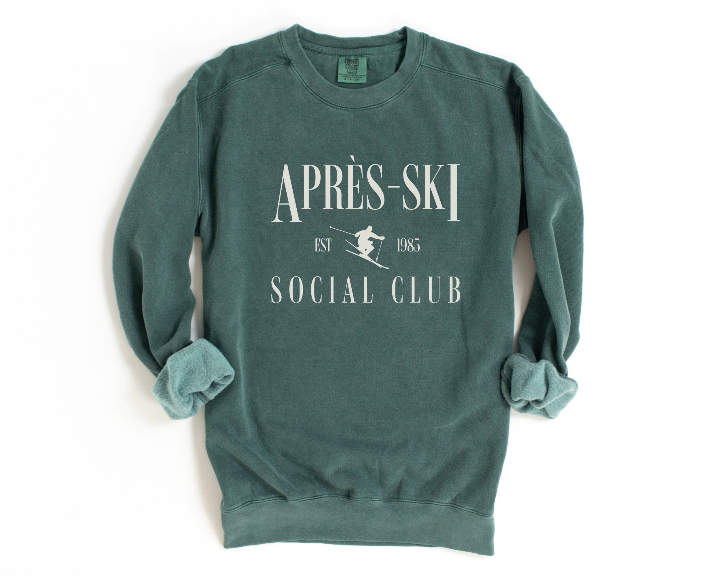 Après-Ski Social Club Pullover T-Shirt Skiing Bachelor Bachelorette ...
