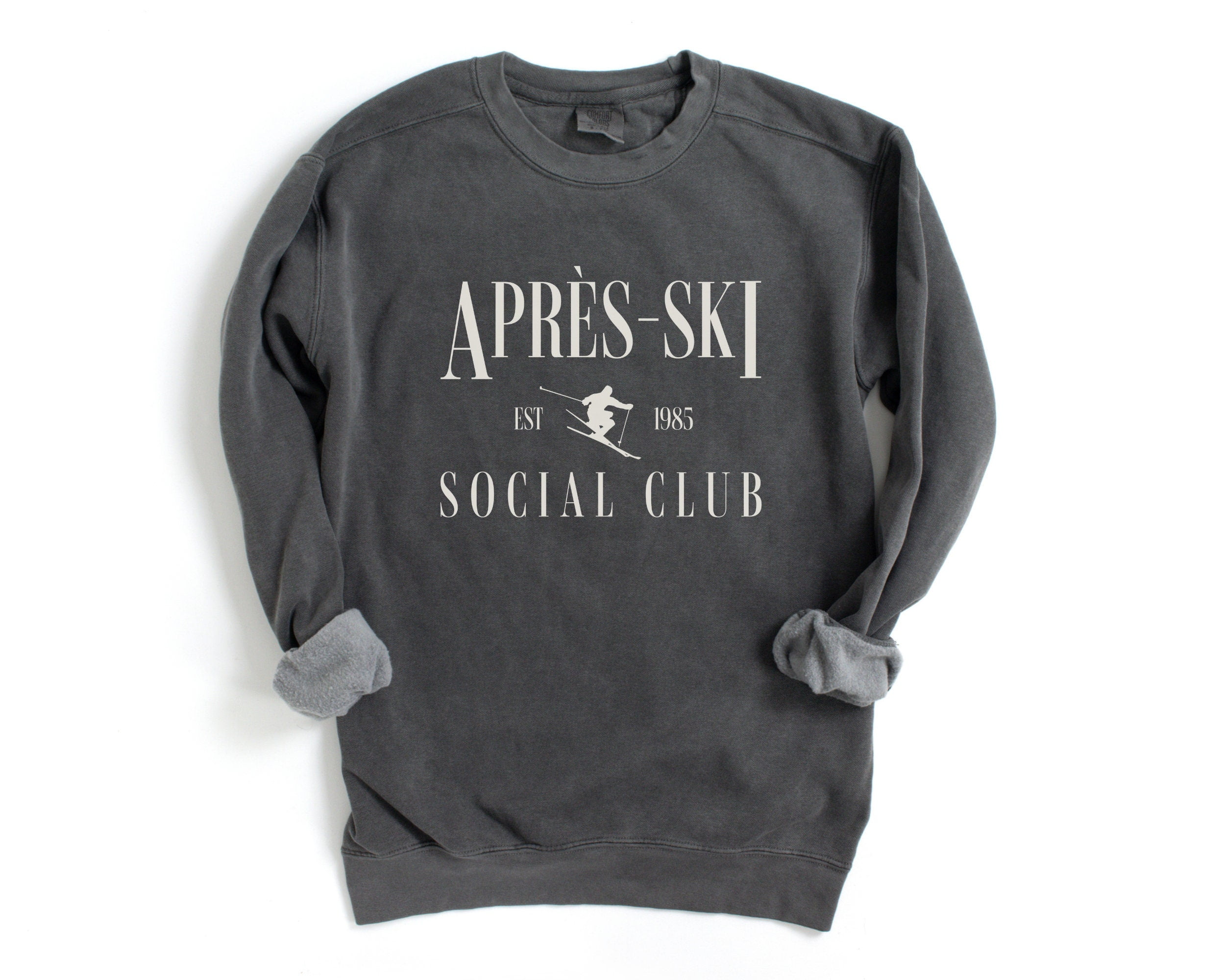 Après-Ski Social Club Pullover T-Shirt Skiing Bachelor Bachelorette ...