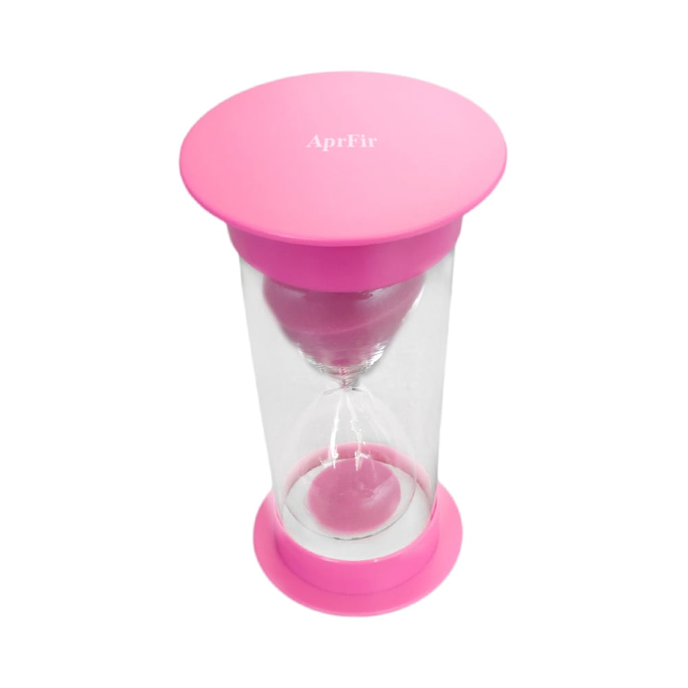AprFir Hourglasses, Pink, 60 Minutes Timer Hourglass for Ornament ...