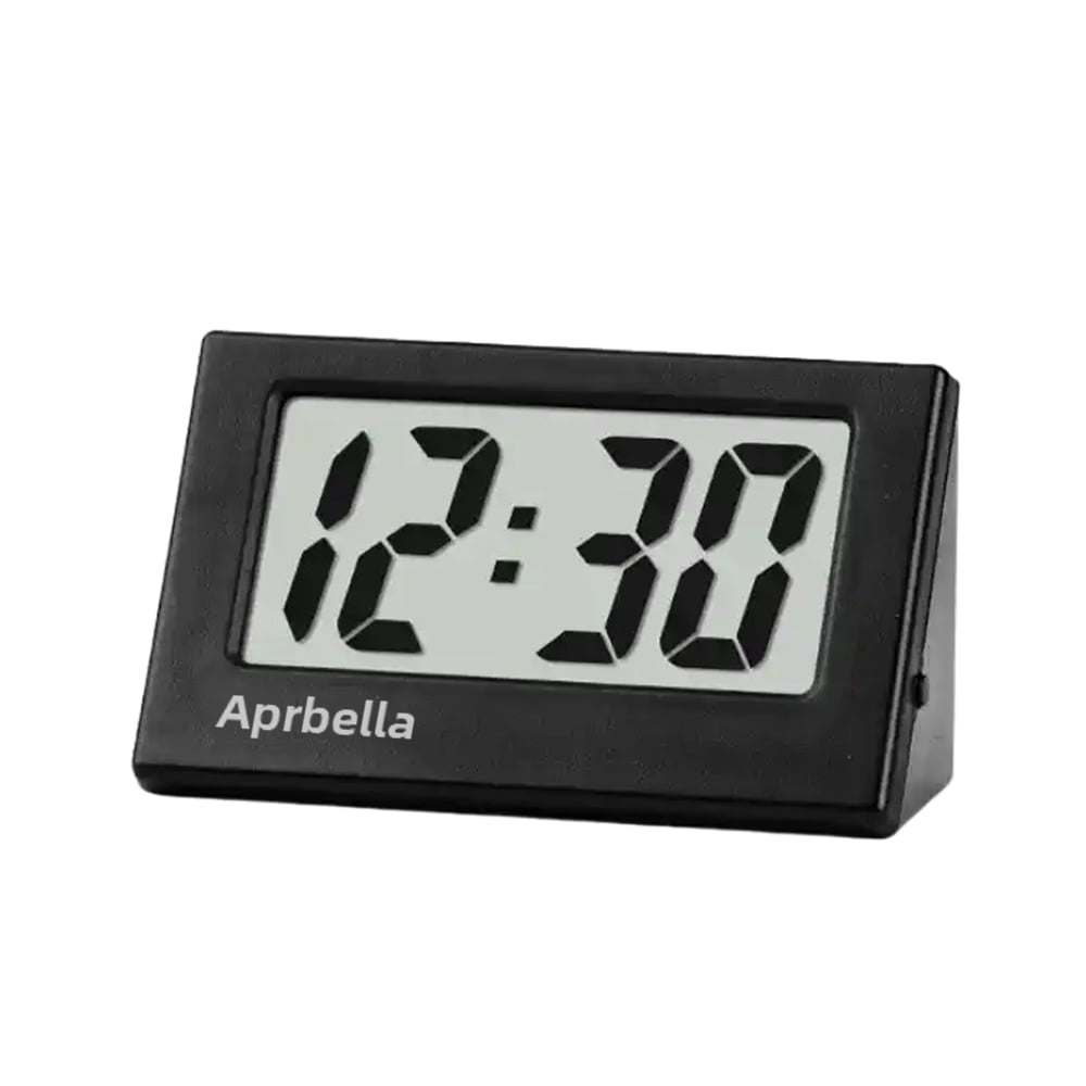 Aprbella Clocks, 2pcs Car Mini Clock Car Tiny Clock Mini Car Desk Clock ...