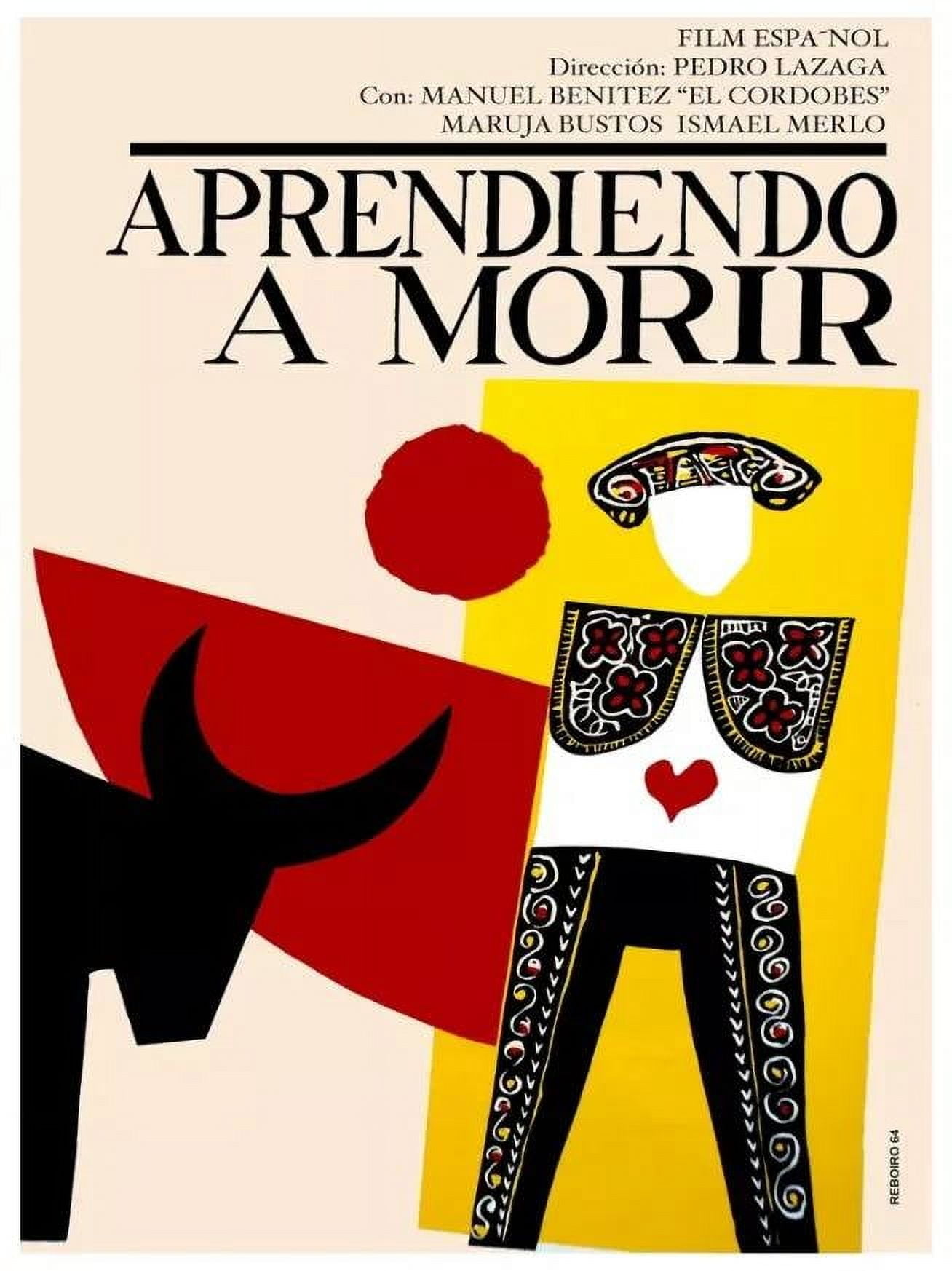 Aprendiendo a morir, learning to die Decor Poster.Graphic Interior ...
