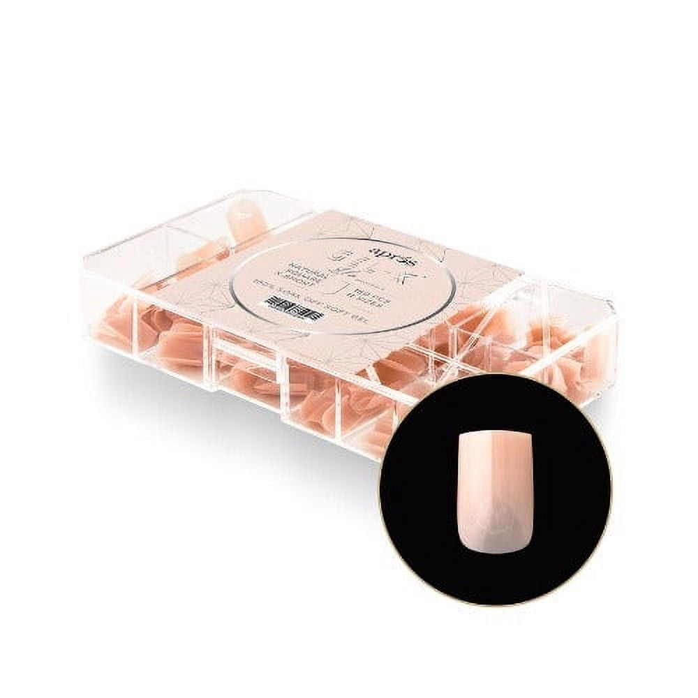 Apres Gel-X Neutrals Lila Natural Tips 150pc - Extra Short Square ...