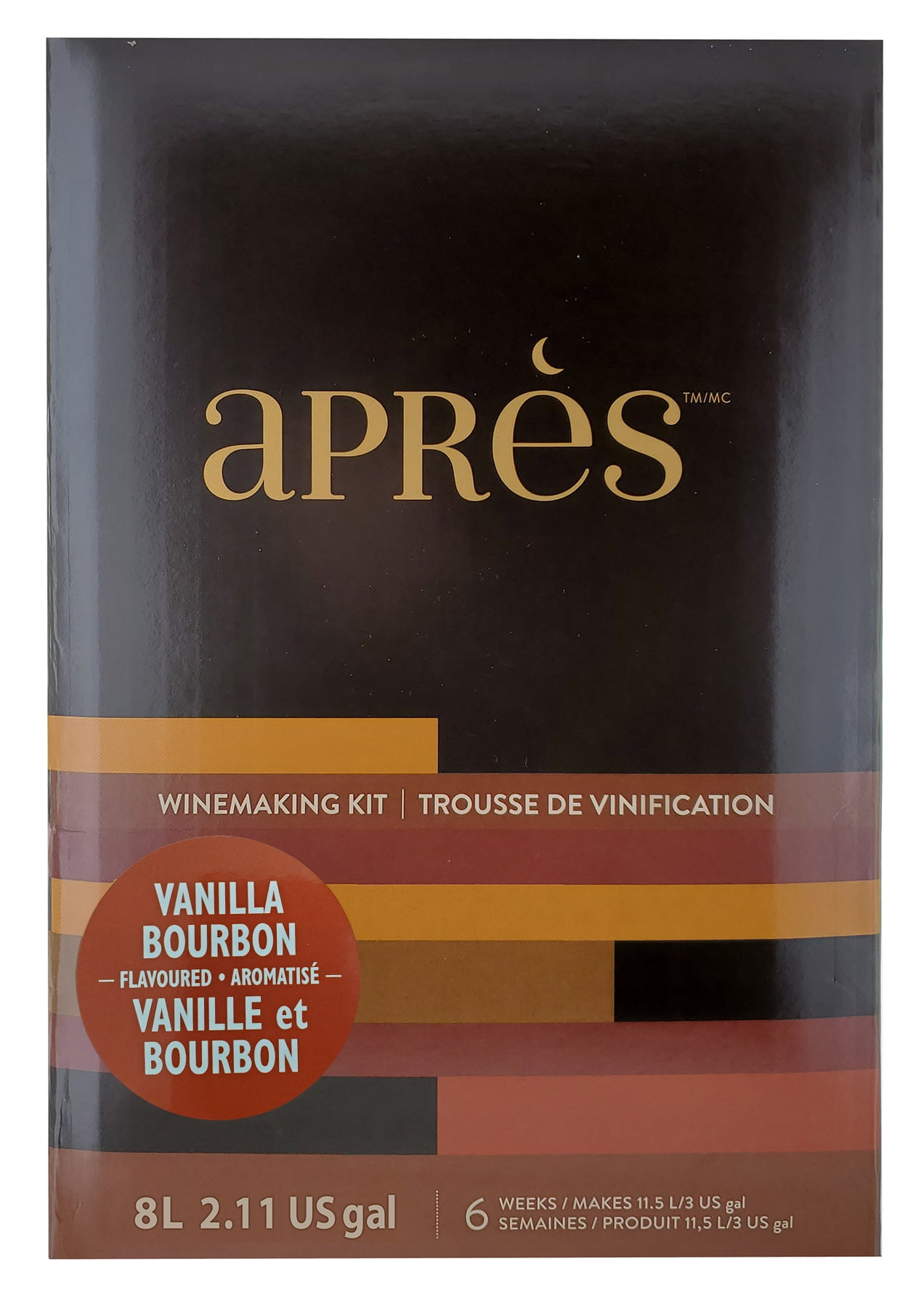 Apres Limited Release Vanilla Bourbon Flavored Dessert Wine Ingredient ...