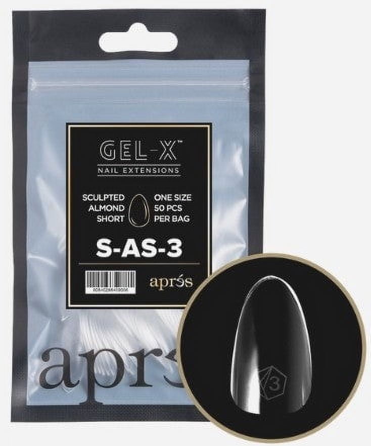 Apres Refill Tips 2.0 - Sculpted Almond Short #3 - Walmart.com