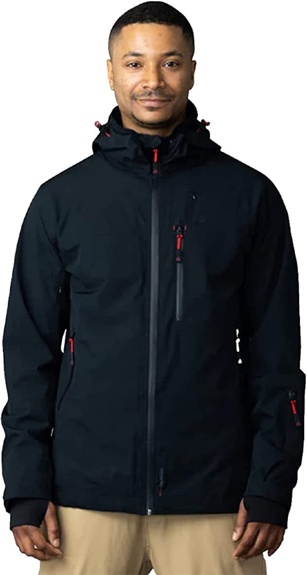 Apricoat Adventure 2.0 Men Winter Insulated Jacket Black - Walmart.com
