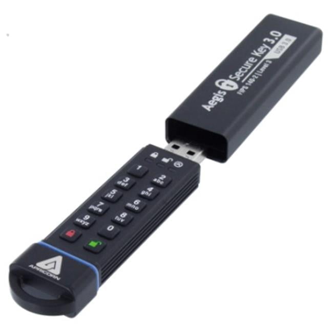Apricorn 60 GB AES-XTS 256-Bit Hardware Encrypted Secure USB 3.0 Memory ...