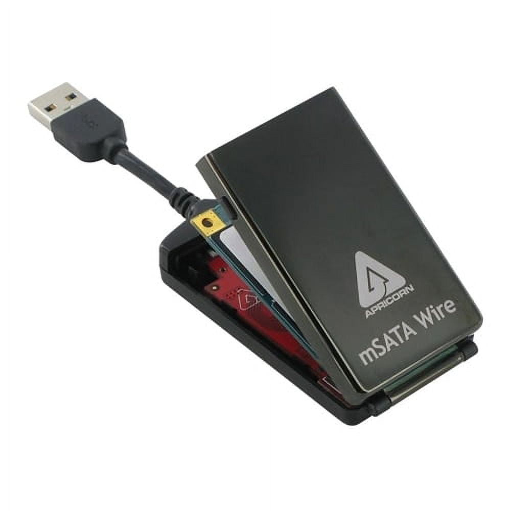 Apricorn mSATA Wire, mSATA Enclosure and Upgrade Kit - Walmart.com