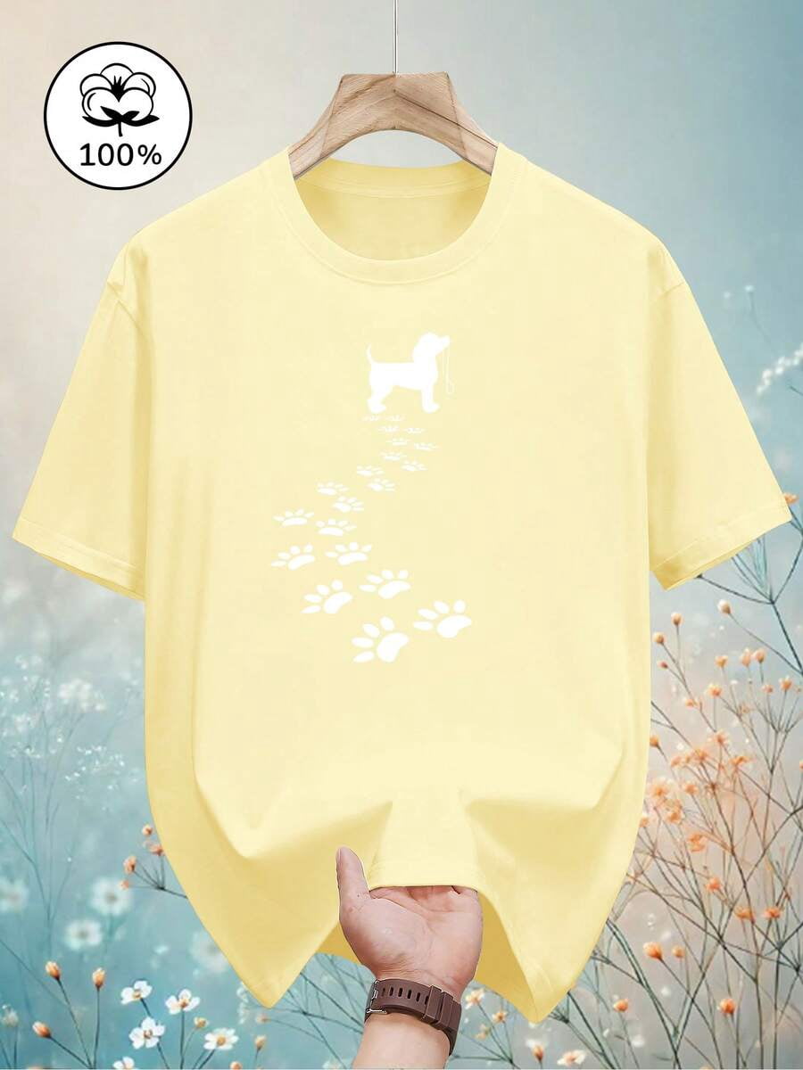 Apricot 180g Heavyweight Cotton Loose-Fit Graphic T-Shirt With White ...