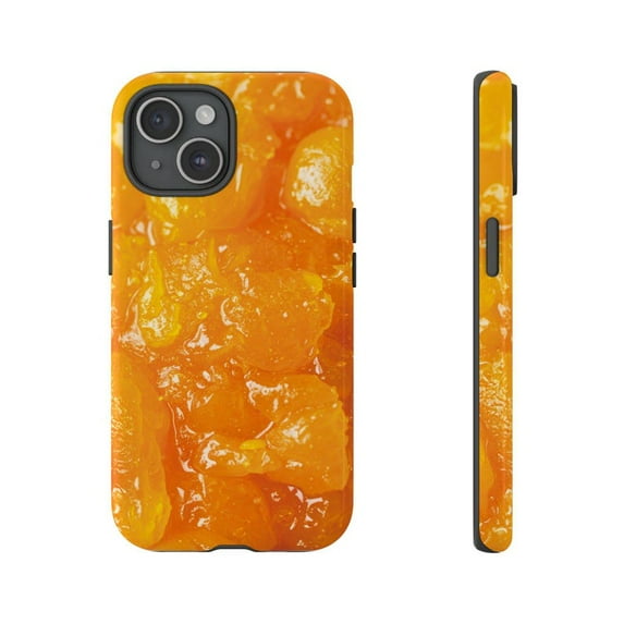 Apricot Jam Phone Case – Realistic Fruit Preserve Design iPhone 11–17 ...