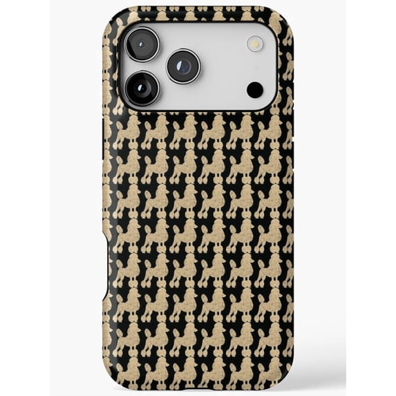 Apricot Poodle H724, Case for iPhone 17 16 15 14 13 12 11 Pro Max ...