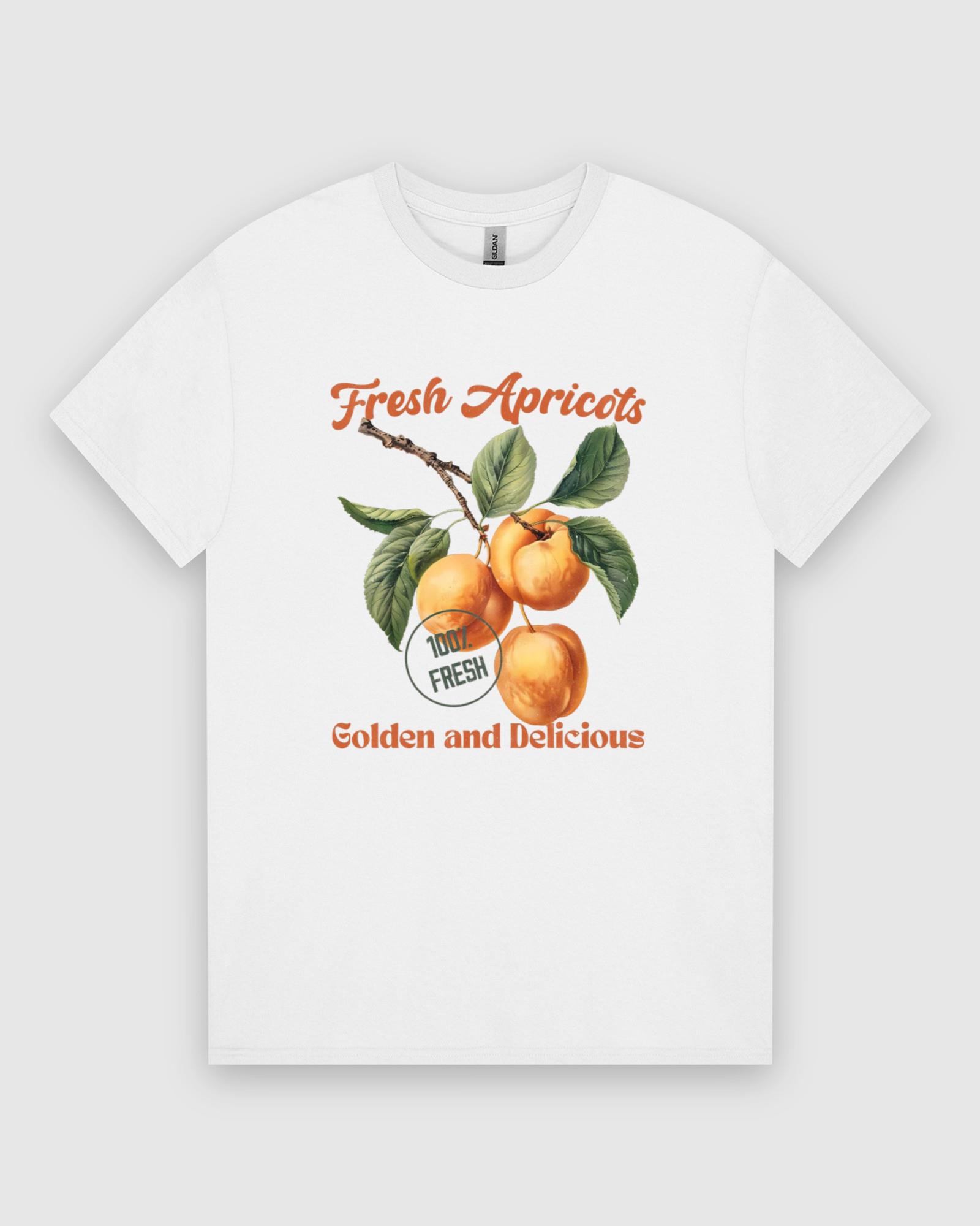 Apricot Vibe T-shirt with Vintage Mood and Summer Energy, for men ...