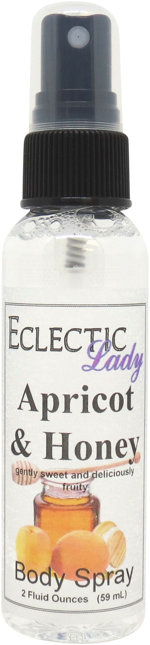 Apricot and Honey Body Spray, Eclectic Lady, Hydrating Mist, Unisex, 2 ...