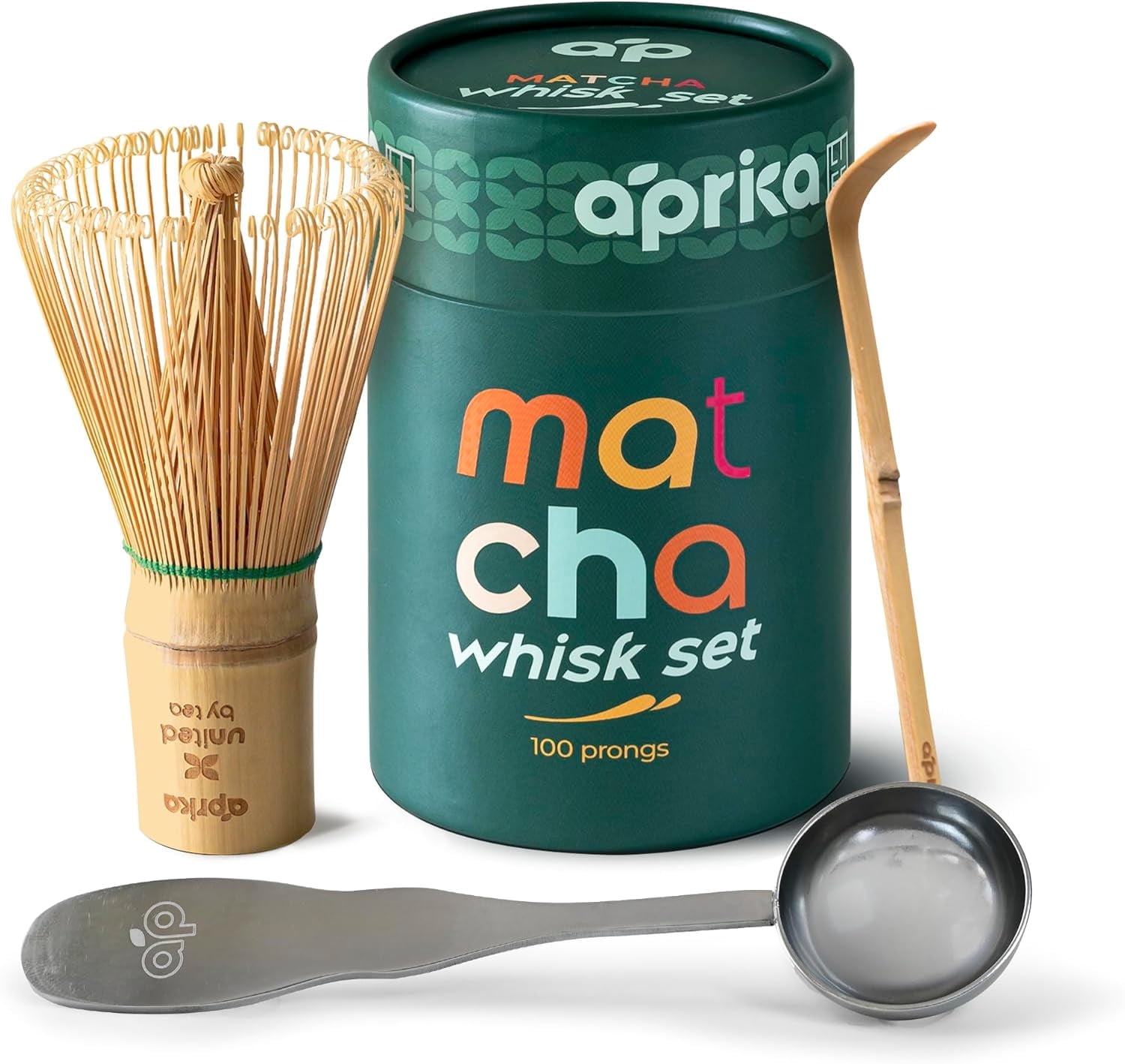 Aprika Life Matcha Bamboo Whisk Set 3 Pcs - 100% Natural Bamboo Whisk ...