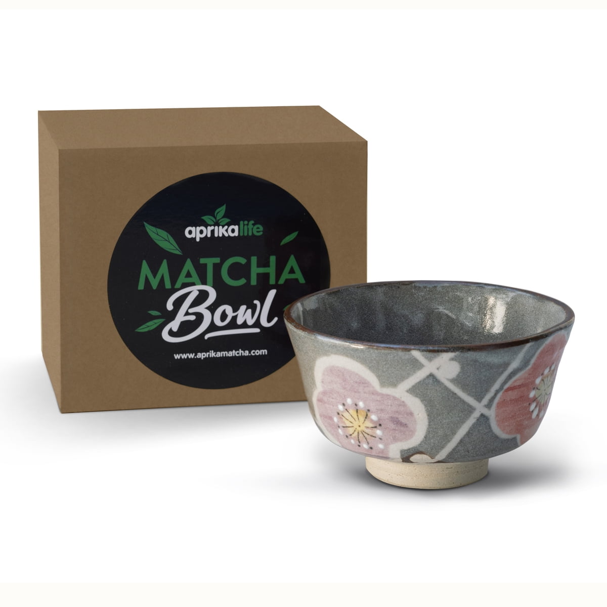 AprikaLife Traditional Japanese Matcha Tea Bowl Handcrafted Ceramic Tea ...