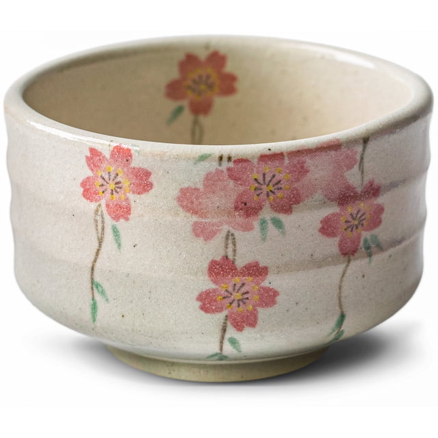 AprikaLife Traditional Japanese Matcha Tea Bowl, Handcrafted Ceramic ...