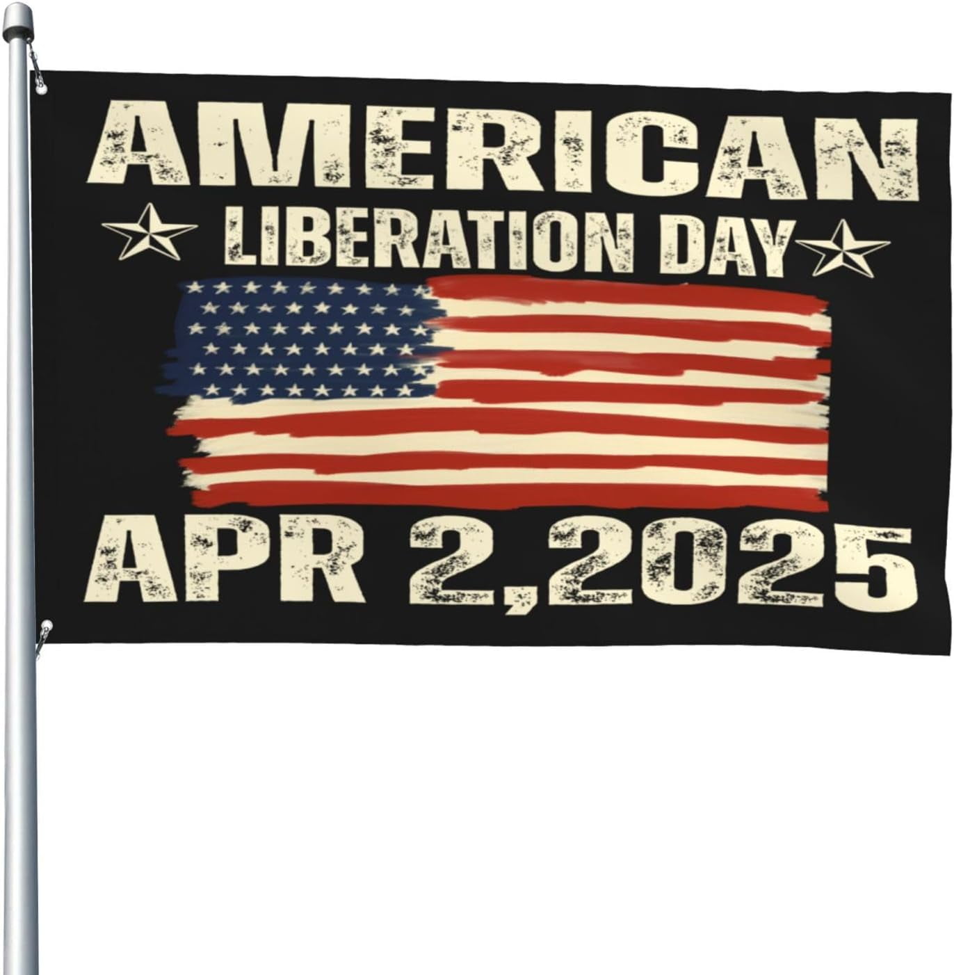 April 2, 2025 Flag – Mark New American Liberation Day with a Symbol of ...