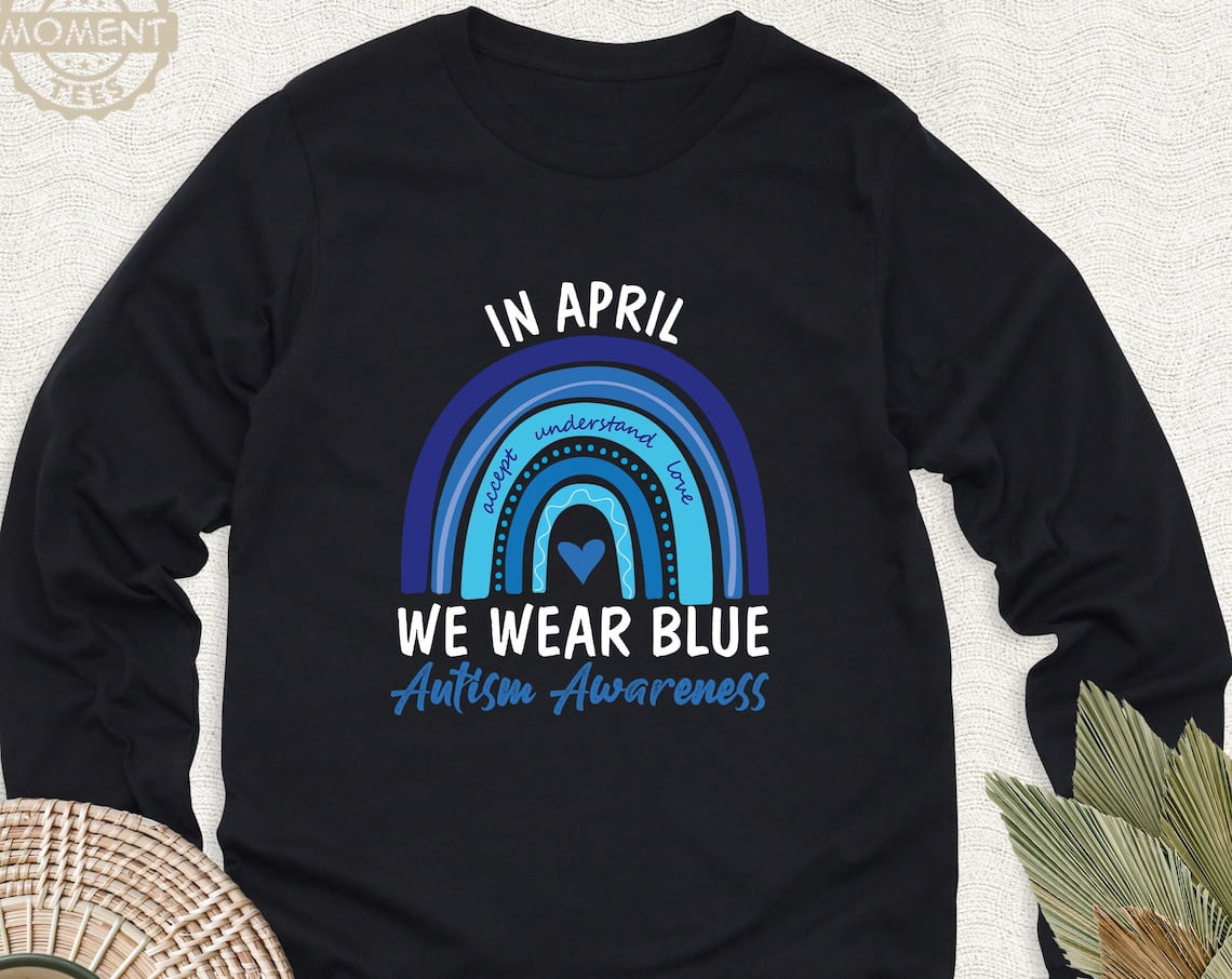 April Blue Autism Awareness Support Sweatshirt - Walmart.com