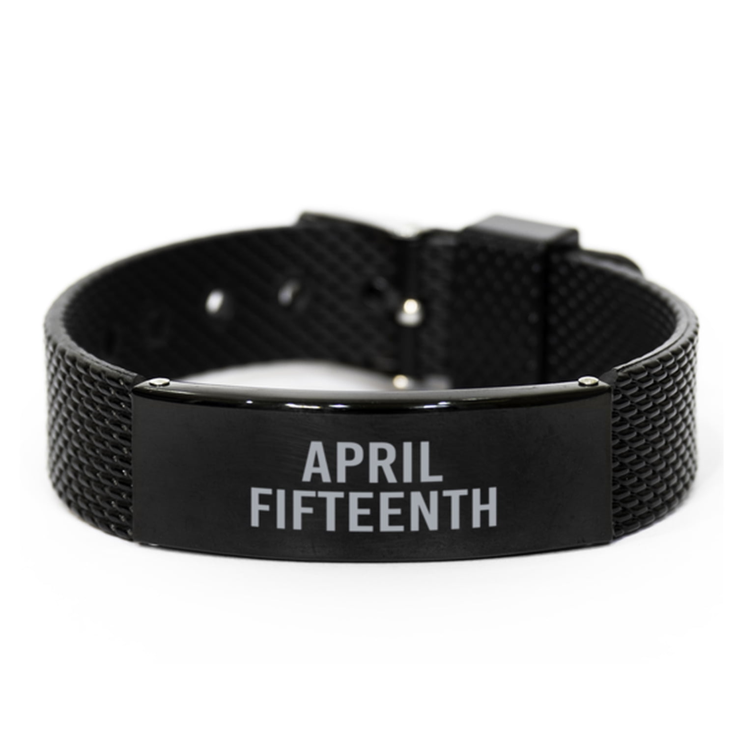 April Fifteenth Bracelet Birthday Birth Date Wedding Anniversary Date ...