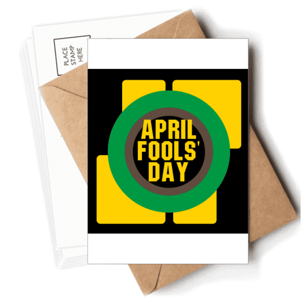 April Fool Day Art Deco Fashion Postcards Envelopes Blank Note Cards ...