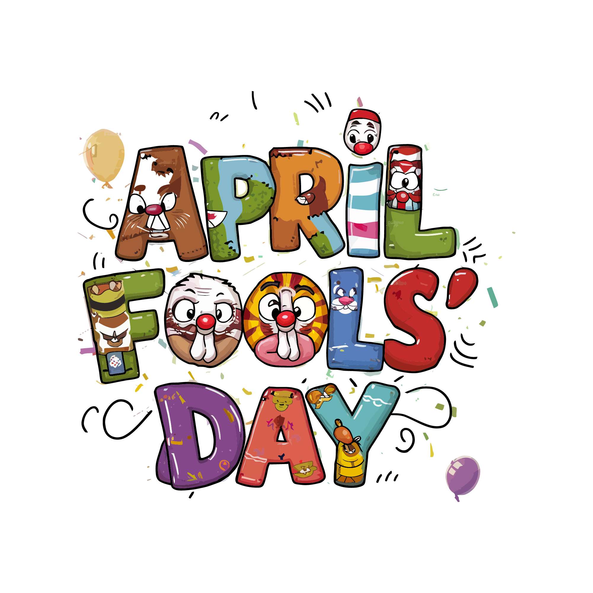April Fool'S Day Prankish Mischievous Jocular Whimsical Quote Wall Art ...